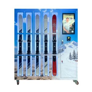 Quality Smart Snowboard Rental Locker Vending Machine for Ski Resorts & Mountain Parks — for sale