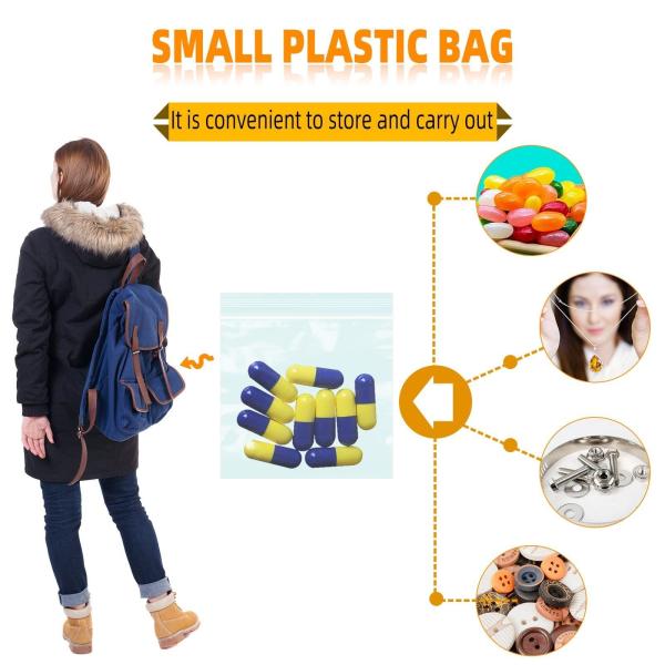 Quality Custom Logo Compostable Zipper Bag Transparent Plastic Packaging for Easy Open for sale