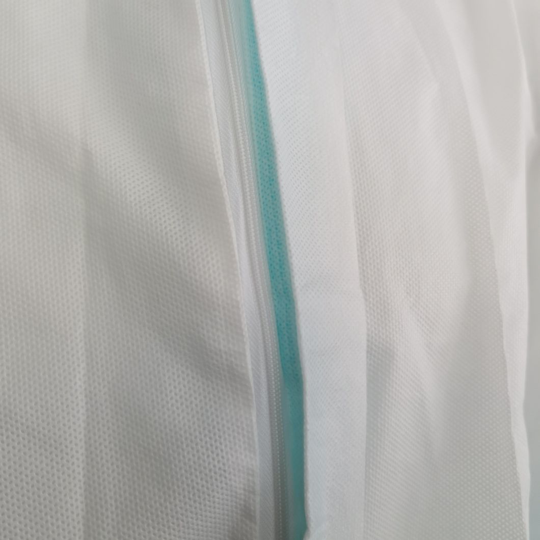 Dustproof Anti-Virus CE Type5&6 Disposable Isolation SMS Coverall with Stick Strip