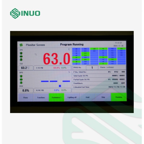 Quality Programmable 1000L IEC60068 Compliant Environmental Test Chamber for Temperature for sale
