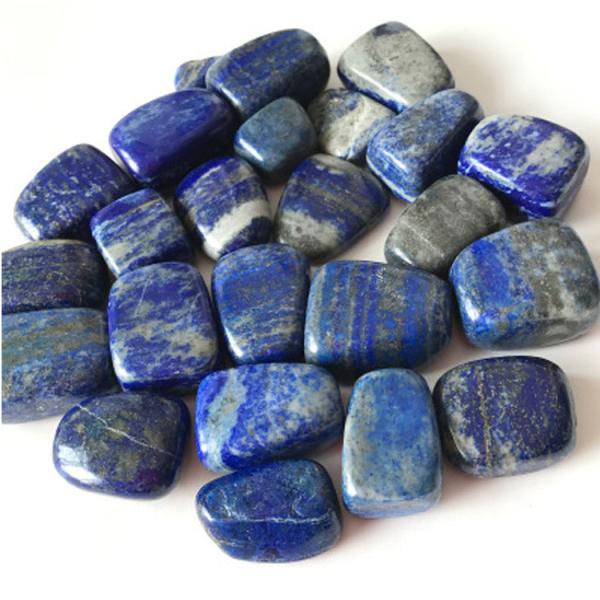 Quality Regional Feature Bulk Polished Lapis Lazuli Tumbled Stones for Natural Crystal Healing for sale