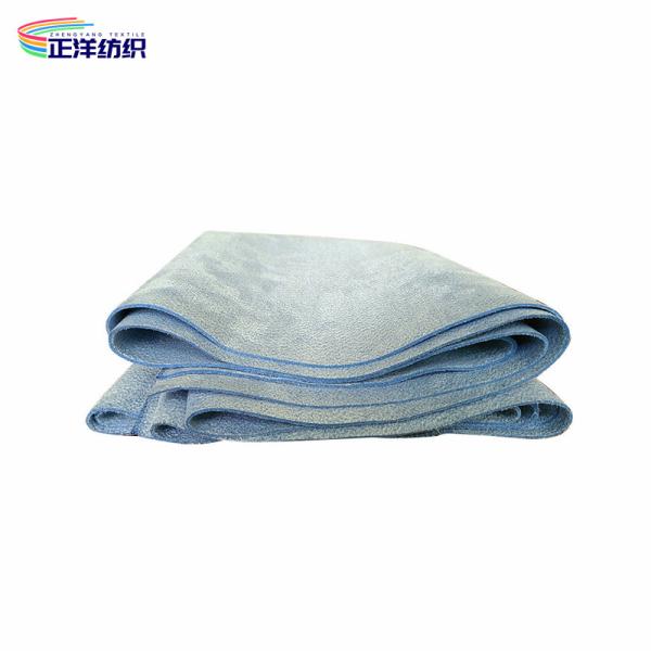 Quality 40x60cm Disposable Cleaning Cloth Multipurpose PU Non Woven Chamois Leather for sale