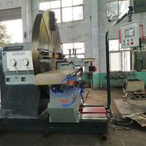Big Face Plate Lathe Machine Facing Machine Tools Flange Processing ...