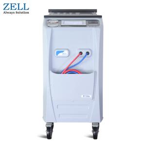 Quality Fully automatic R134a Aircon Car AC Recovery Machine Service Station for sale