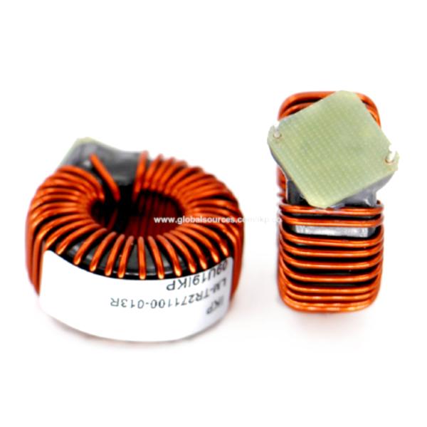 Quality IKP Designed 47uH Fixed Vertical Sendust Core Differential Mode Power Choke for sale