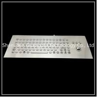 Quality Metal Integrated Trackball Keyboard , 89 Key Keyboard With F1-f12 Function for sale