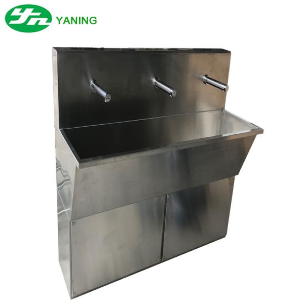 Quality Stainless Steel Medical Hand Wash Sink Vertical Sensor Faucet For Clean Room for sale
