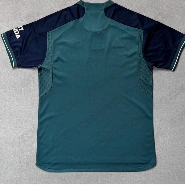 Quality Polyester Wear Fan Edition Jersey Durable Green Football Jersey for sale