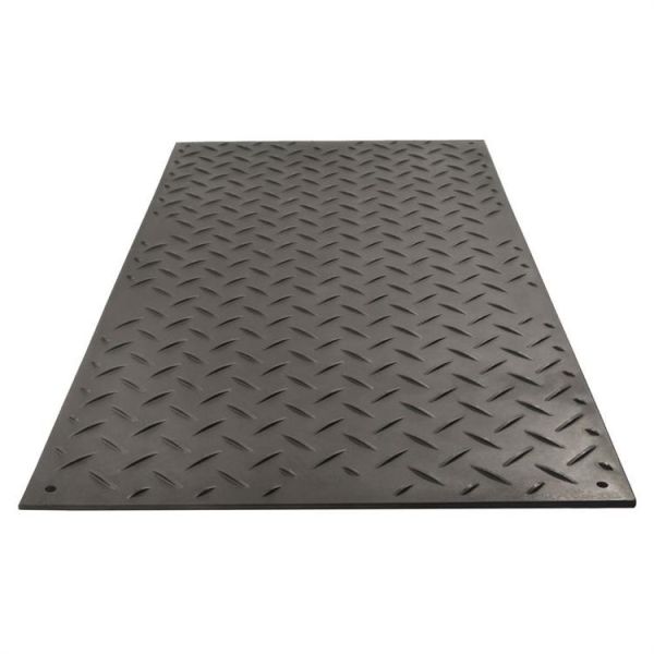 Quality 4x8ft Outdoor Composite Plastice HDPE Road Plate Ground Protection Mats for sale
