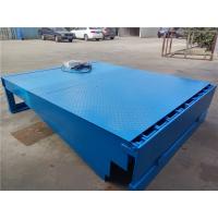 Quality Loading Dock Hydraulic Ramp Hydraulic Dock Levelers 10000KG 15000KG Blue for sale