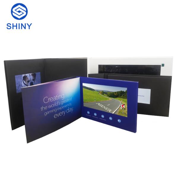 Quality 7 Inch LCD Display Blank Video Name Business Card For Real Estate Gift Market for sale