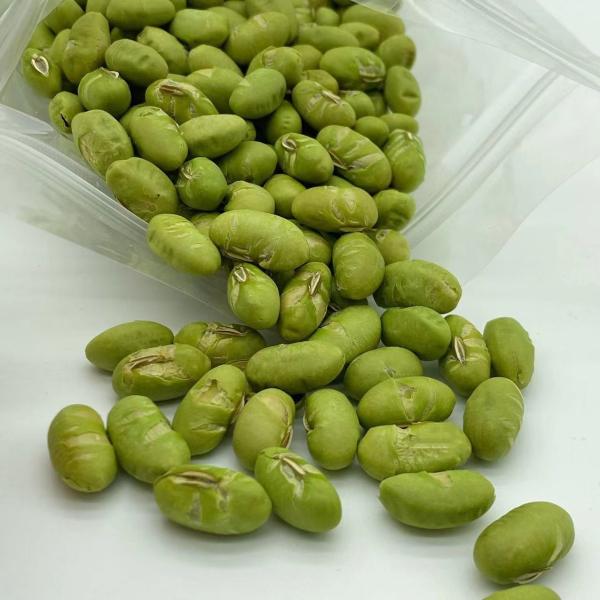 Quality High Protein Roasted Bean Snacks Salty Roasted Edamame Beans for sale