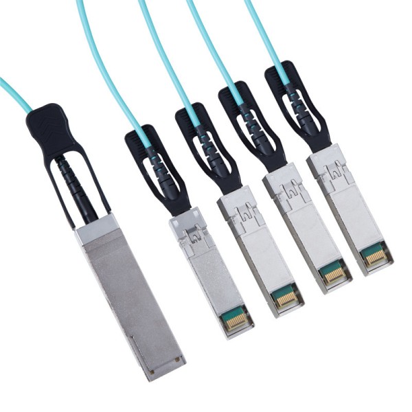 Quality 1m (3ft) Juniper Compatible 40Gbps QSFP+ Active Optical Cable for sale