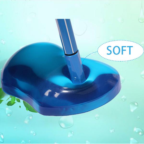 Quality Gel Translucent Transparent Mouse Pad Wrist Support Customized Logo for sale
