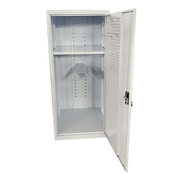 Quality Lockable Large White Metal Horse Equipment Saddle Box 140x60x60cm for sale
