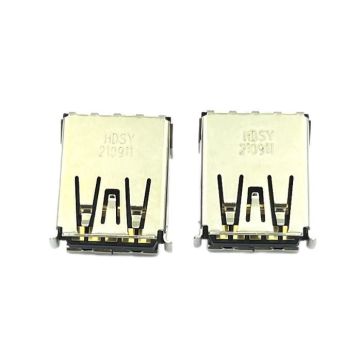 Quality 9Pin USB3.1 Female USB Socket Charging Connector Dip 90 Degrees RVS for sale