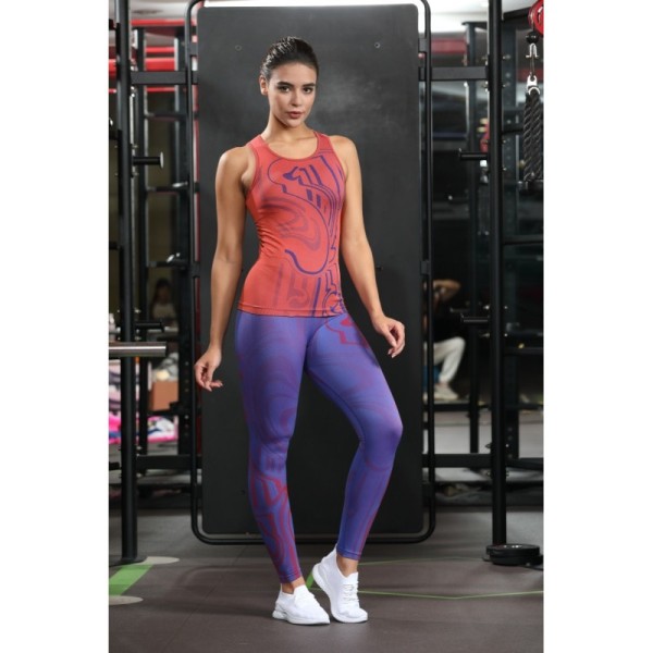 Quality Vintage Inspired Racerback Tank Retro Cut Quick Dry For Tennis And Pilates for sale