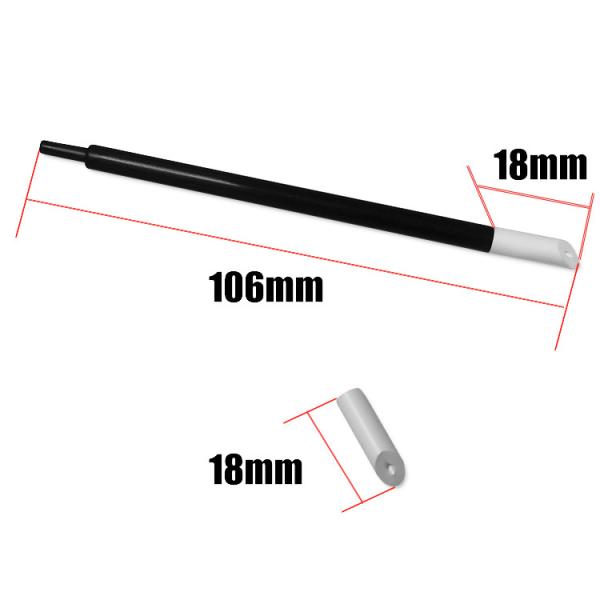 Quality High Absorbency Black PP Stick Printer Cleaning Cleanroom Consumables for sale