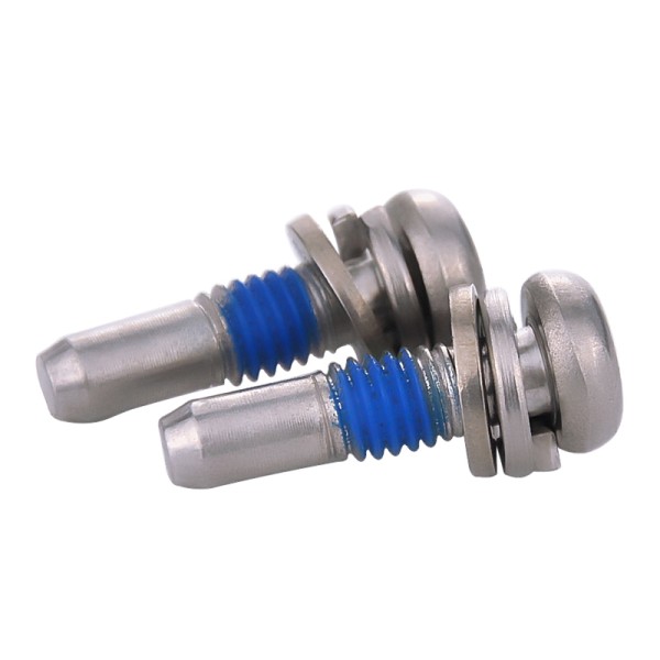 Quality Pan head half threaded glue patched SEM screws for sale