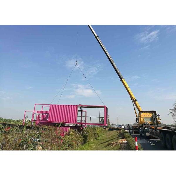 Quality Luxurious Custom Container House Soundproof Steel Structure Prefab Mobile Homes for sale