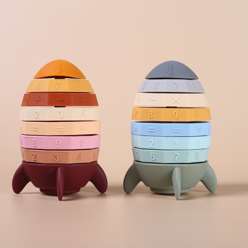 Quality OEM/ODM Food-Grade Silicone Stacker Toys - Children's Digital Intelligence Early Education Toy (Factory Wholesale) for sale