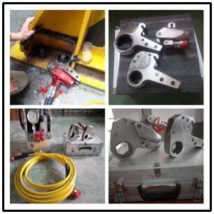 Quality Industrial Square Drive Hydraulic Torque Wrench , Bolt Loosening And Tightening for sale