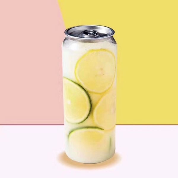 Quality 500ml 650ml PET Plastic Beverage Bottles With Aluminium Lid for sale