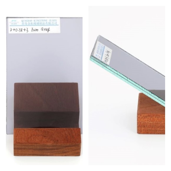 Quality Sound Proof Laminated Acoustic Glass 6.76mm 8.76mm 10.76mm For Noise Reducing for sale