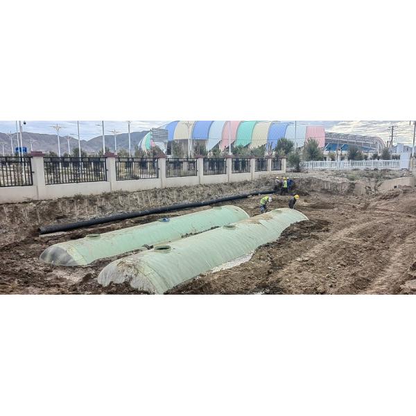 Quality All Sizes Frp Underground Storage Tanks With Ordinary Pressure Low Maintence for sale