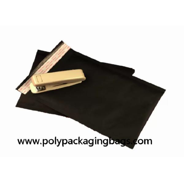 Quality Biodegradable Opaque Black Kraft Bubble Mailer for sale