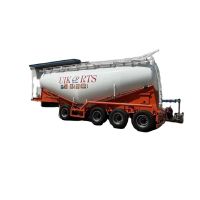 Quality 13T 14T 16T 18T Axle Used Bulk Cement Trailer for Powdery Material Transportatio for sale