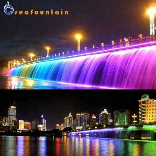 Quality Outdoor Modern Artificial Waterfall Fountains high spray for sale