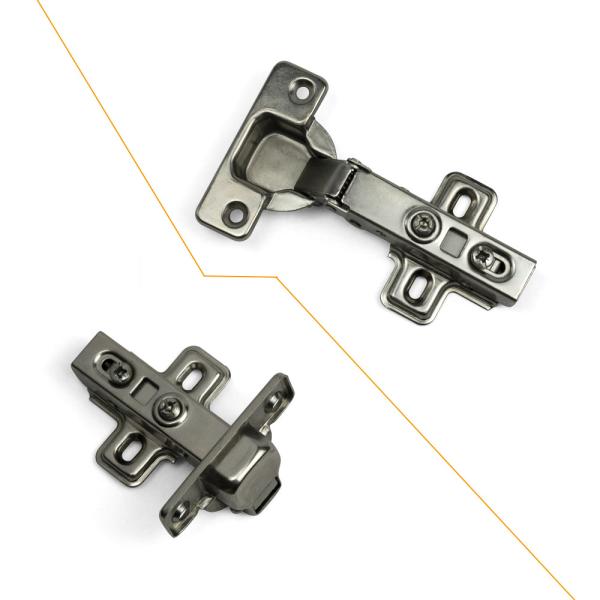 Quality Half Overlay Cabinet Furniture Hinges Kitchen Furniture Hardware Fittings 110mm for sale