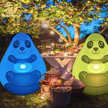 Quality LC Chimpanzee Animal Design Inflatable Collapsible Lounge Blow up Couch Chair for sale