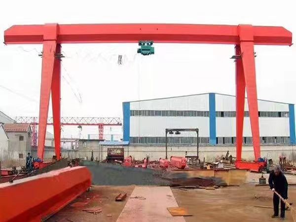 Quality 20m Lifting Height Overhead Crane Single Girder With Remote Controlled Operation for sale