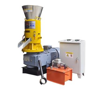 Quality 30KW Flat Die Home Use Wood Sawdust Pellet Mill Machine With CE Certificate for sale