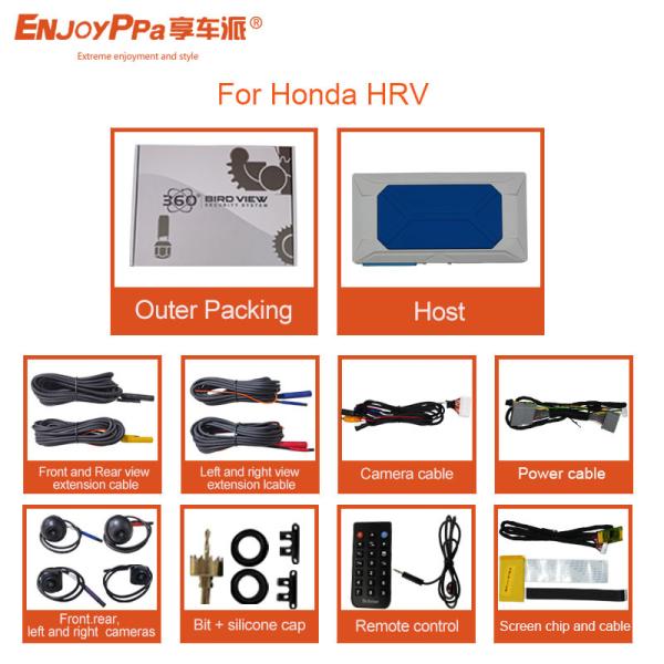 Quality 360 Auto Security Camera System For Honda HRV Panoramic Parking System for sale