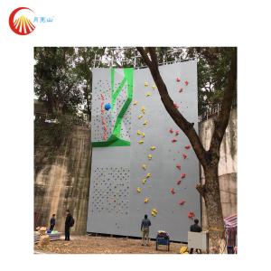 Quality Non Fading Training Outdoor Wall Climbing EN 12572 Flat Climbing Board Wall for sale
