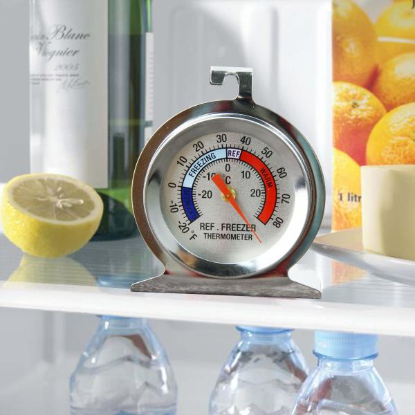 Quality Small Dimension Fridge And Freezer Thermometer Stainless Appearance Long for sale
