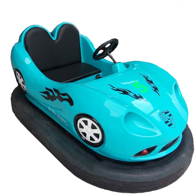 Quality Double Battery Bumper Car With LED Lights 10 Km/H Speed for sale