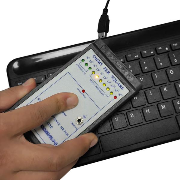 Quality Black ESD Antistatic Wired Keyboard Mouse Set For Lab Cleanroom for sale