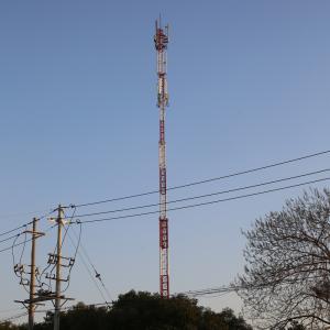 Quality 10-100m Tubular Steel Tower Triangular Self Supporting Mast for sale