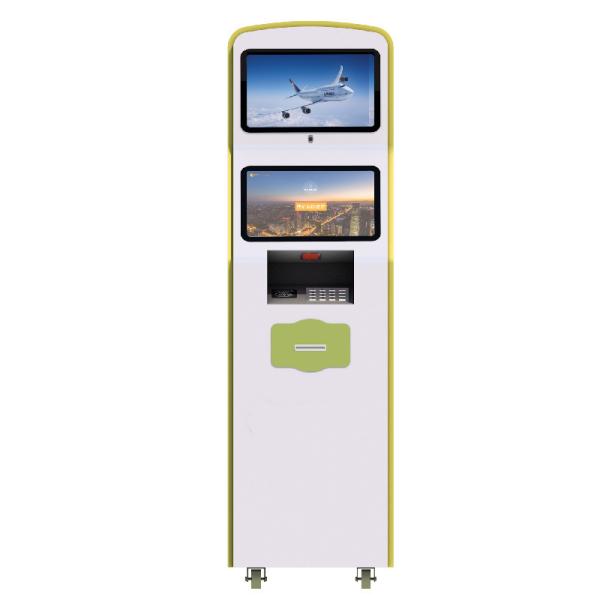 Quality Dual Screen Self Service payment Terminal kiosk with customized features for sale