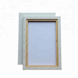 Quality 40x50cm Stretched Cotton Canvas with Pine Frame for Acrylic Painting for sale
