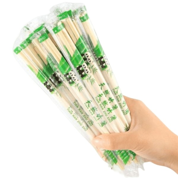 Quality Disposable Round Bamboo Chopsticks with Sleeve For Household/Restaurant/Hotel Samples Free. Freight Collect Occasion for sale