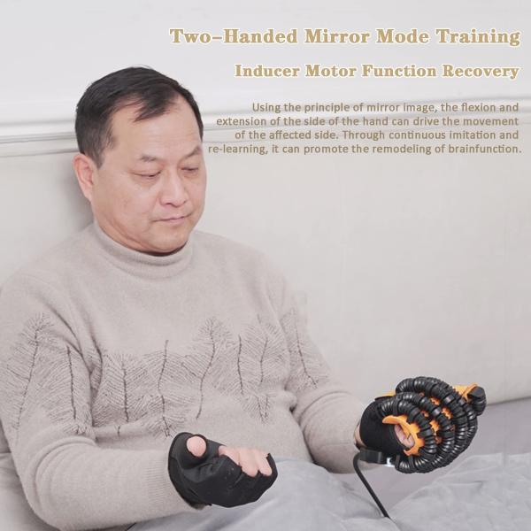 Quality Stroke Rehabilitation Hand Robot Training Finger Rehabilitation Device Splint for sale