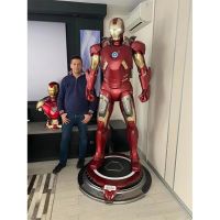 Quality Technique Hand Carved Plaza Marvel Figure Life Size Resin MK50 Iron Man for sale
