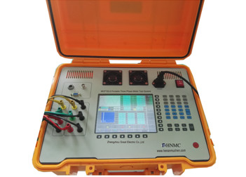 Quality Touch Screen Portable Energy Meter Test Equipment Overload Protection for sale