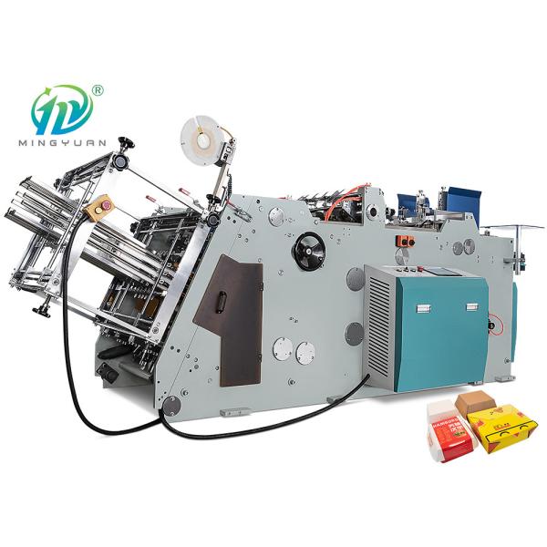Quality Automatic Paper Tape Counting Hamburger Disposable Lunch Box Making Machine for sale