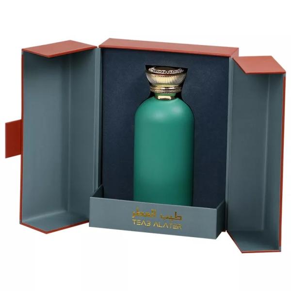 Quality Rectangle 4C Full Color Printed Boxes Cardboard Perfume Gift Box for sale